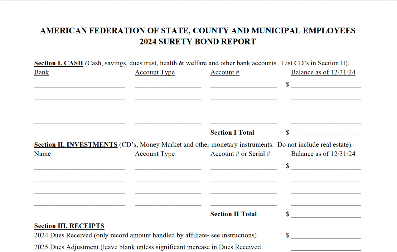 Surety Bond Form — Paper Version | Secretary-Treasurer Online Resource ...