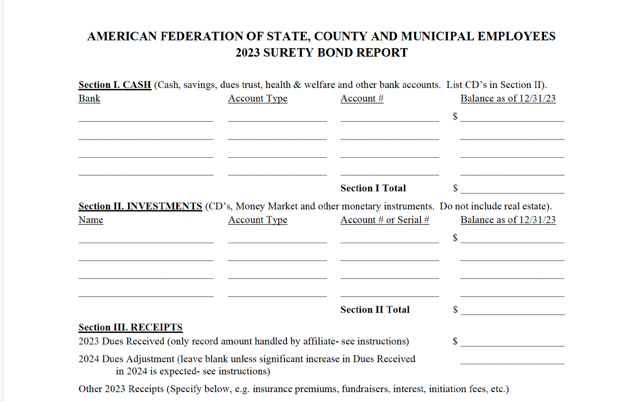 Surety Bond Form — Paper Version | Secretary-Treasurer Online Resource ...