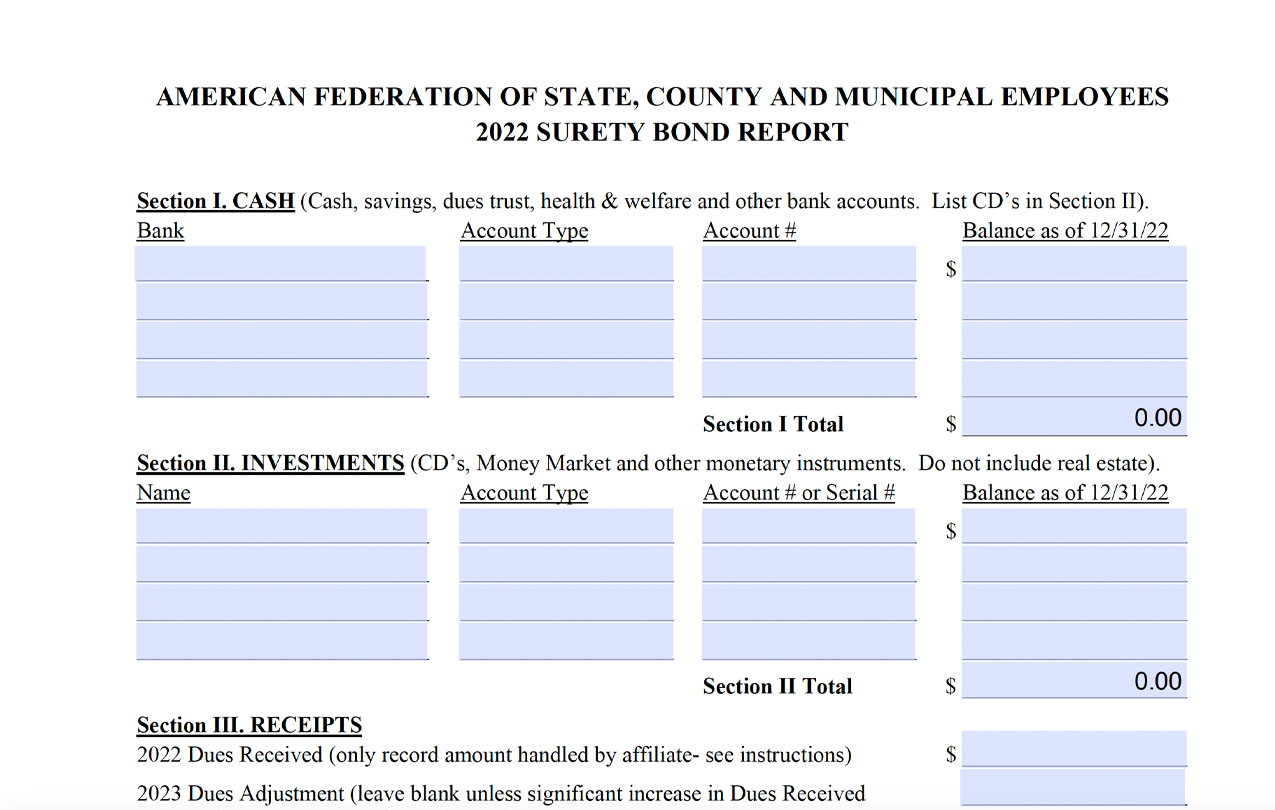 Surety Bond Form — Fillable Version | Secretary-Treasurer Online ...